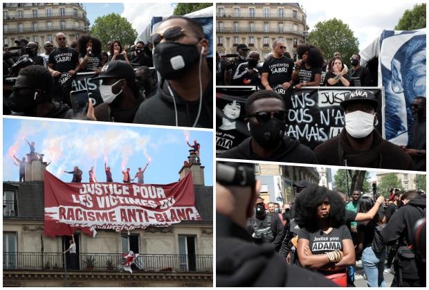 ULICE PARIZA OPET PUNE SUZAVCA: Hiljade demonstrirale protiv rasizma ...