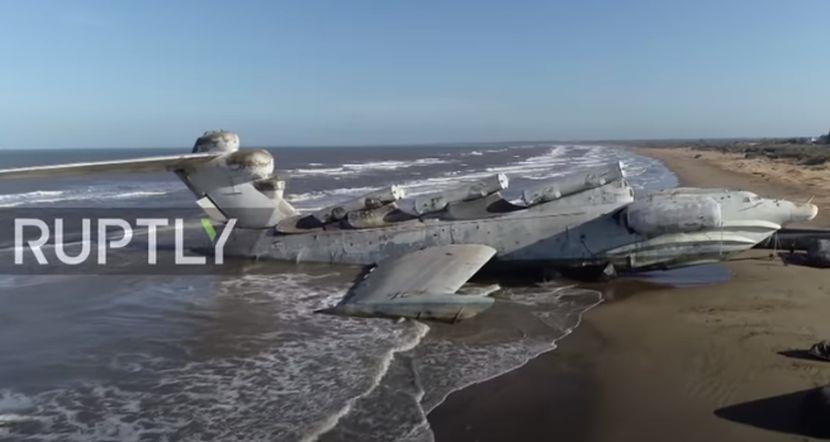 "ČUDOVIŠTE" IZ KASPIJSKOG MORA: Ovo je moćna sovjetska mašina! Snimak ...