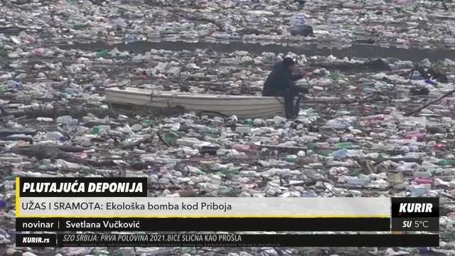 PRIZOR DA ZAPLAČEŠ OD MUKE! Potpećko jezero se NE VIDI od ĐUBRETA ...