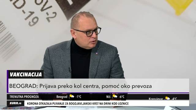 GORAN VESIĆ: Kol centri o VAKCINACIJI otvoreni u 17 beogradskih opština ...