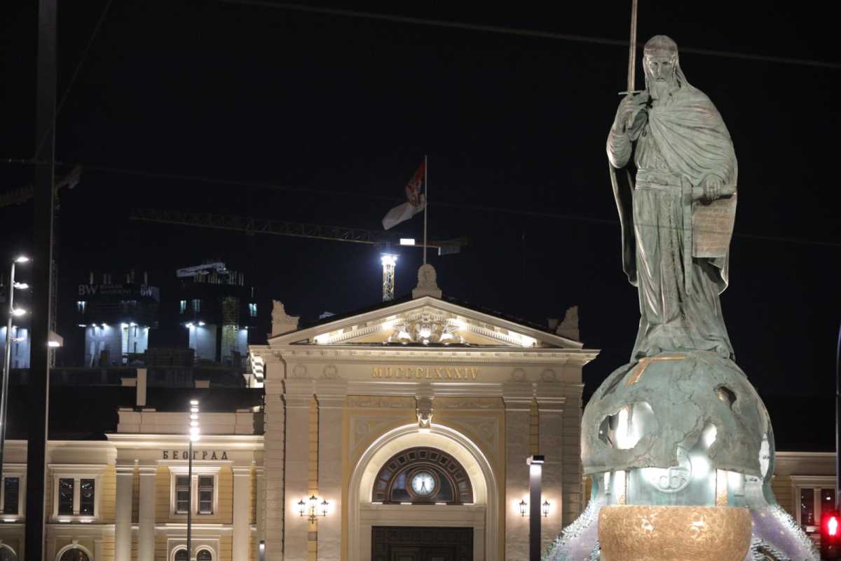 VELIČANSTVENO: Spomenik Stefanu Nemanj novi simbol Beograda i Srbije ...