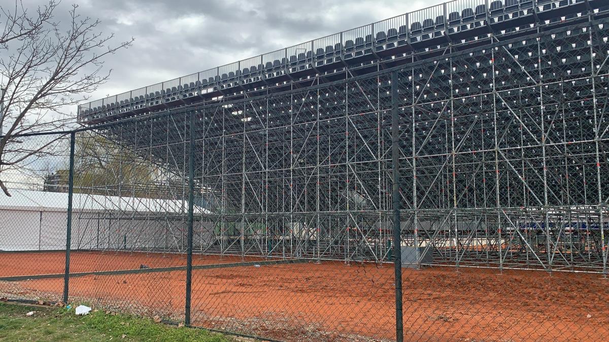 PUBLIKA SE VRAĆA NA TRIBINE?! Na Dorćolu ponovo niče teniski stadion ...