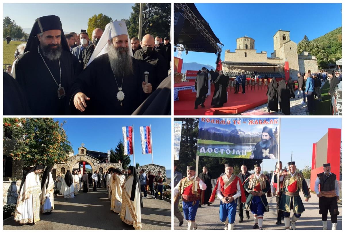 USTOLIČEN EPISKOP METODIJE U ĐURĐEVIM STUPOVIMA: Patrijarh Porfirije ...