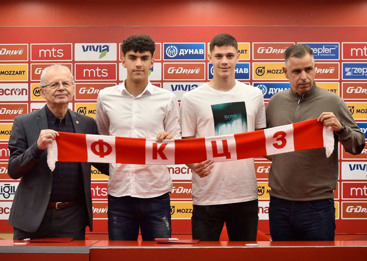ZVEZDA ČUVA SVOJE TALENTE: Stefan Leković i Luka Lečić potpisali nove ...