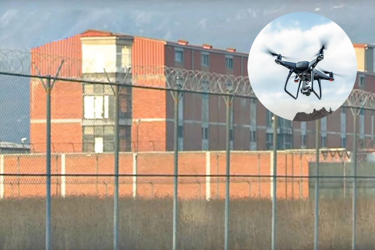 Dronom pokušali da unesu telefone u Spuž | Kurir