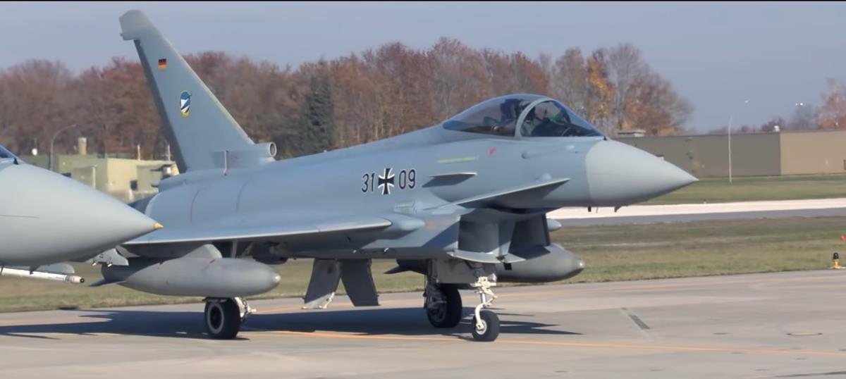 BRITANSKI I NEMAČKI TAJFUNI PRVI PUT U NATO MISIJI ZAJEDNO PRESRELI DVA ...