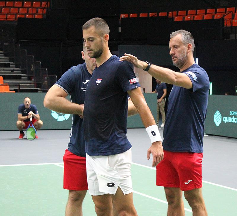 ORLOVI ČEKAJU ŠPANCE I ALKARAZA: Dejvis kup tim Srbije spreman za bitke ...