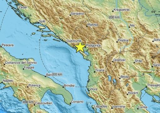 Zemljotres u Crnoj Gori | Kurir