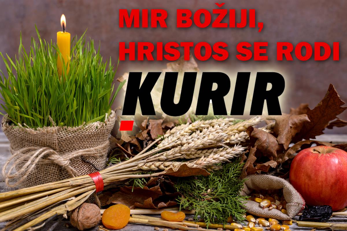 Mir božiji, hristos se rodi! Svim pravoslavnim vernicima redakcija ...
