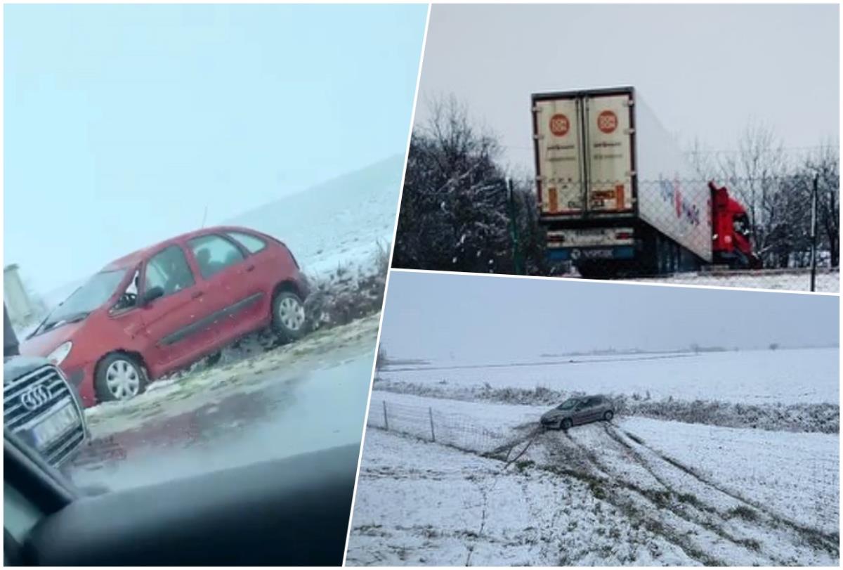 Sneg napravio haos u saobraćaju na srpskim putevima | Kurir