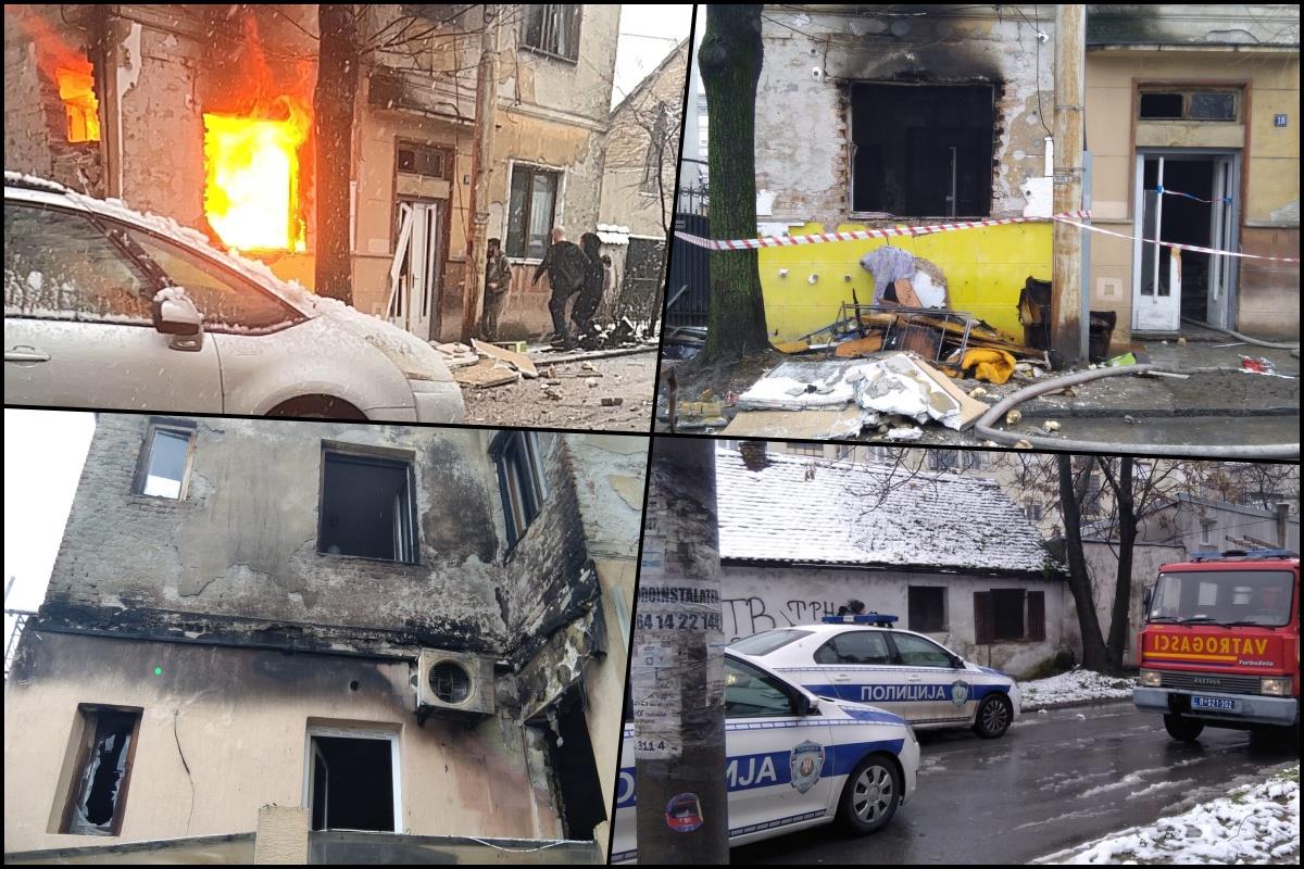Prve slike i snimci stravične eksplozije u Zemunu | Kurir