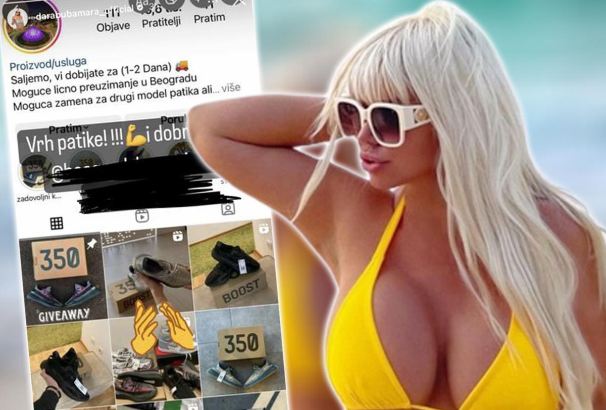 Dara Bubamara reklamira fejk patike na Instagramu | Kurir