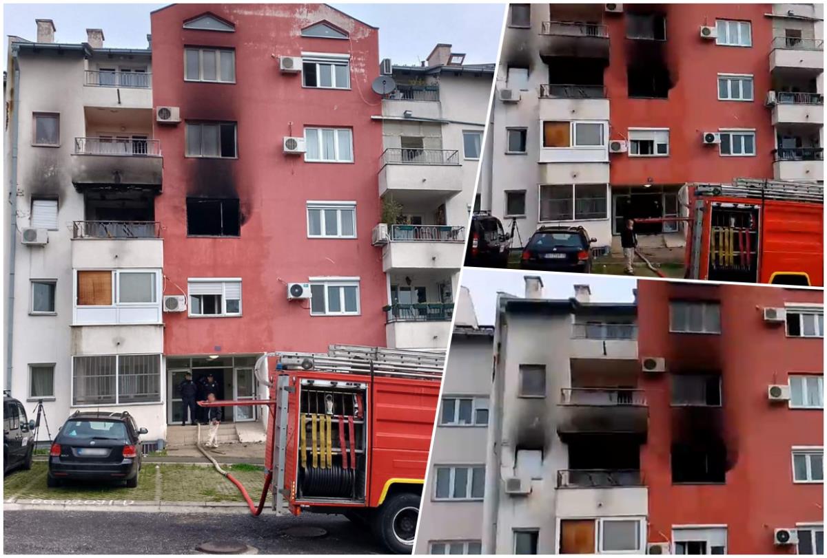 Prvi snimci s mesta požara i tragedije u Sremčici na drugi dan Vaskrsa | Kurir