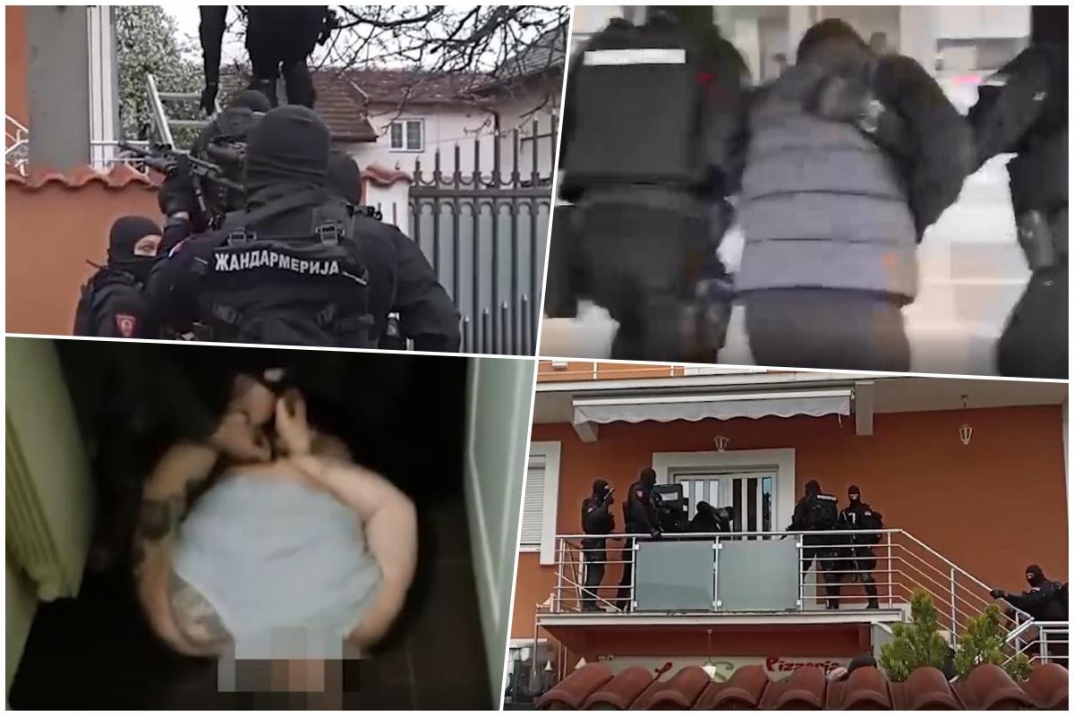 Prvi snimak spektakularne akcije MUP i BIA sa 600 policajaca | Kurir
