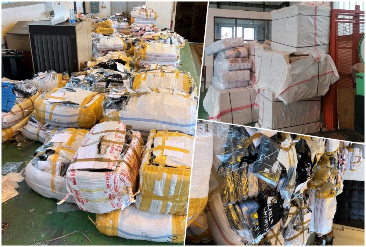 Rekordna zaplena na Gradini, u kamion akrio 7 tona tekstilne robe | Kurir