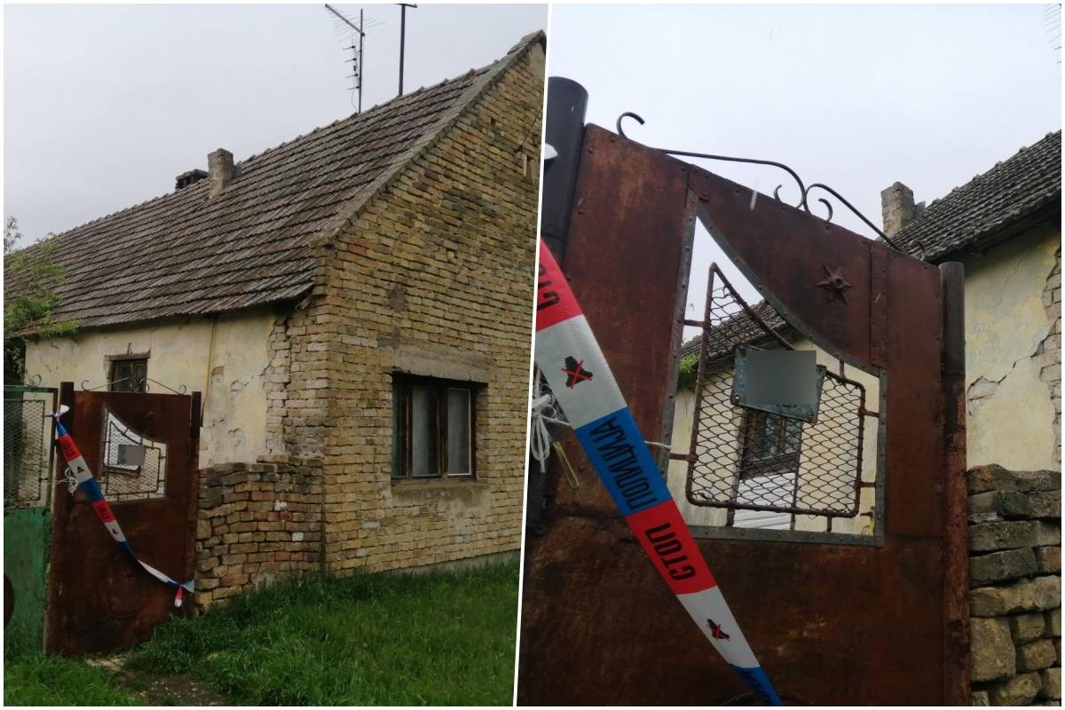 Prve fotografije sa mesta kod Zrenjanina gde je dečak sekirom napao majku i sina | Kurir