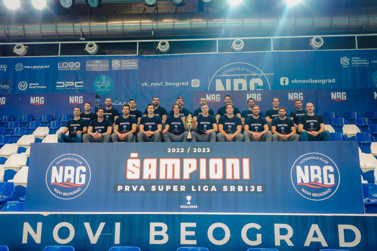 Vaterpolisti Novog Beograda proslavili titulu | Kurir