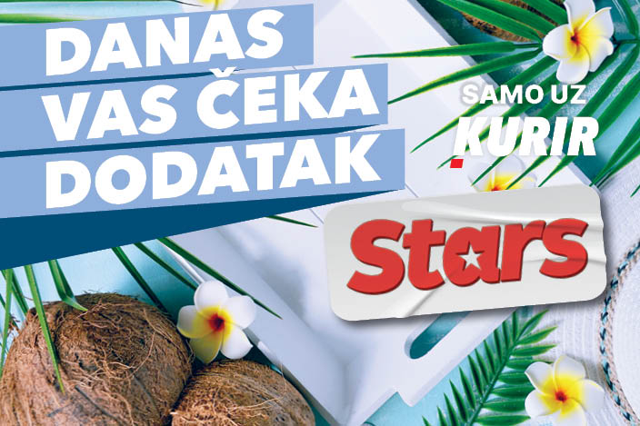 NE PROPUSTITE DANAS NOVI STARS! Samo uz dnevne novine Kurir | Kurir NE PROPUSTITE DANAS NOVI STARS! Samo uz dnevne novine Kurir | Kurir