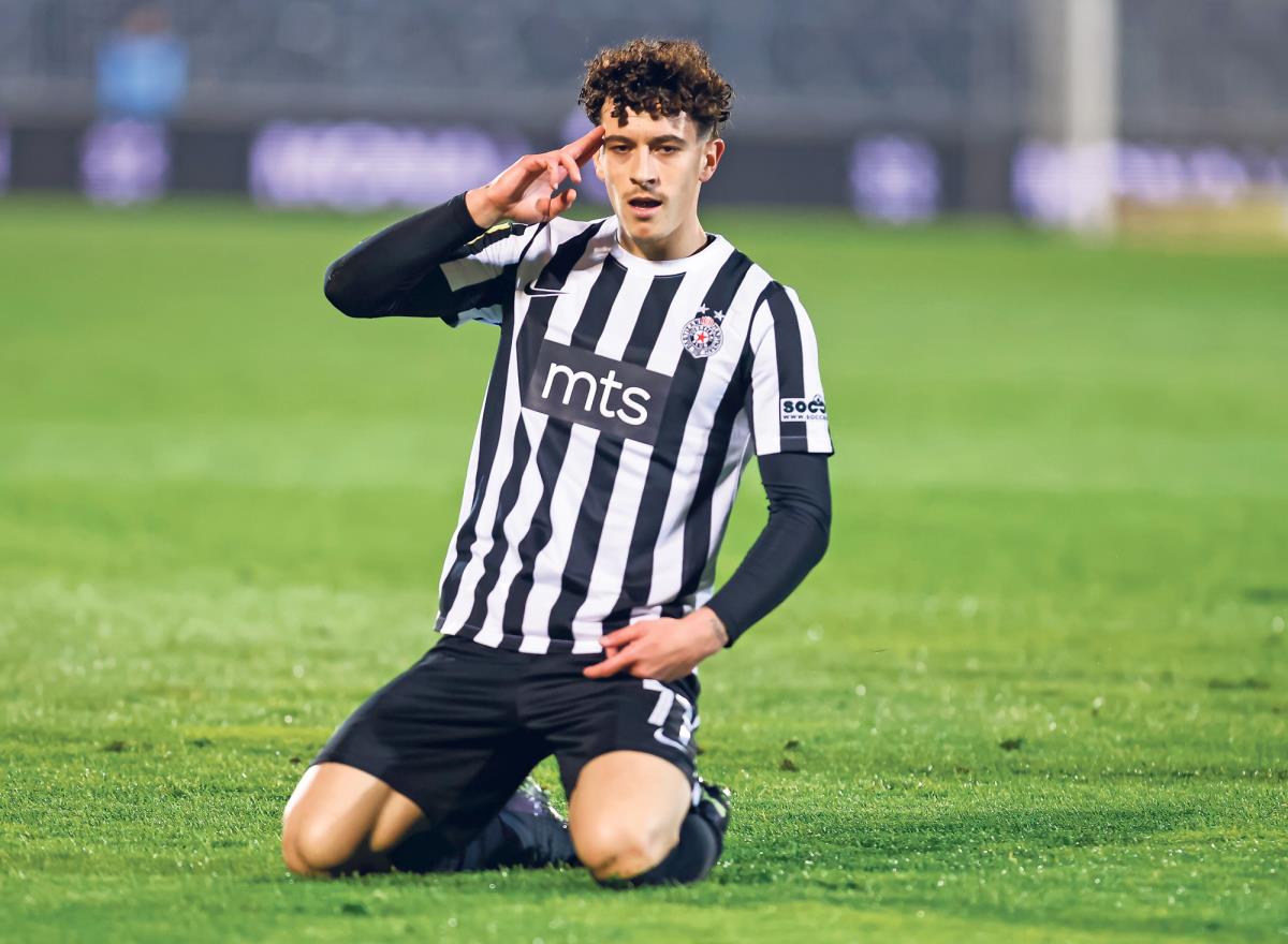 Nemanja Jović nije više fudbaler Partizana | Kurir