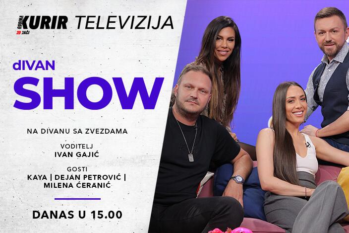 „DIVAN SHOW“ I OVOG VIKENDA OBEĆAVA SJAJNU ZABAVU: Kaya, Milena Ćeranić i Dejan Petrović kakve ...