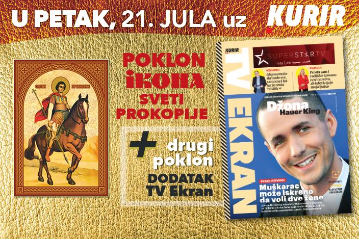 U petak, 21. jula, Kurir vam poklanja ikonu Sveti Prokopije sa ...