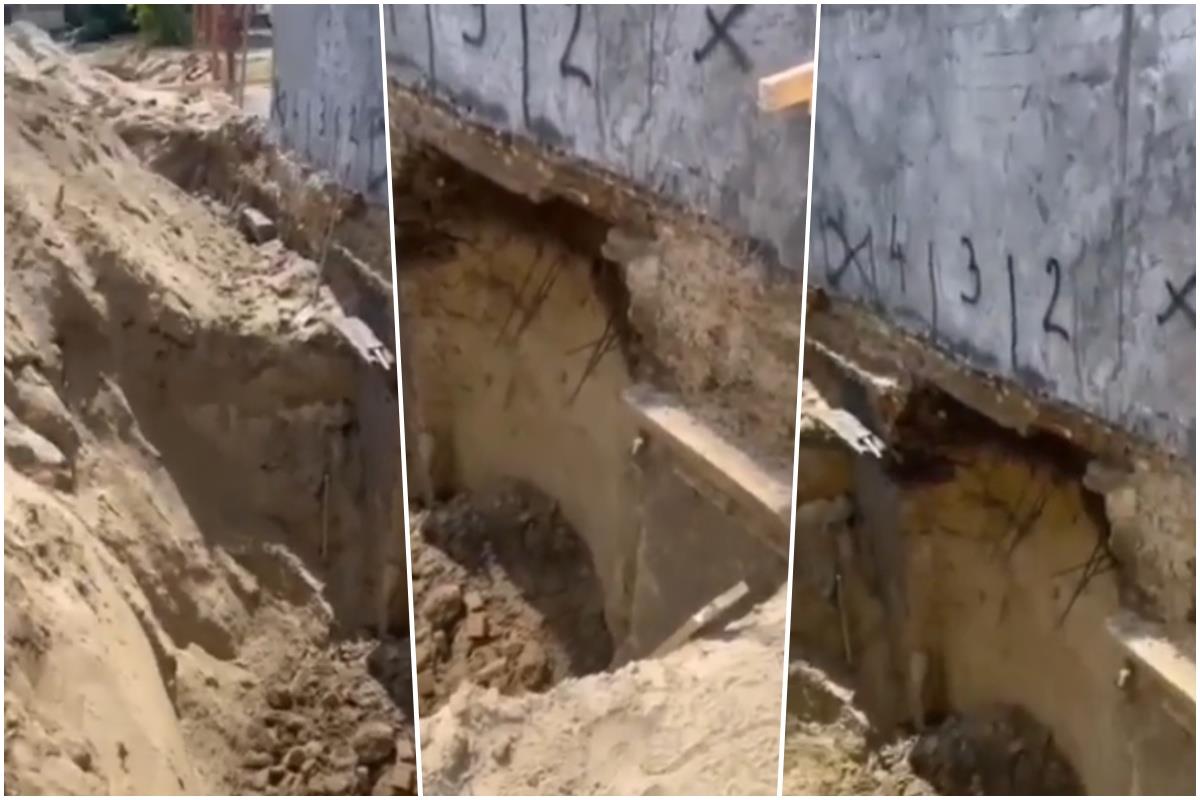 Urušava se zgrada u Novom Sadu | Kurir