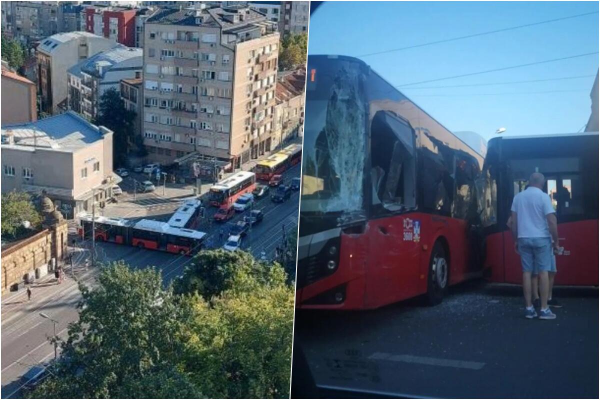 Sudarila se dva autobusa u Ruzveltovoj | Kurir