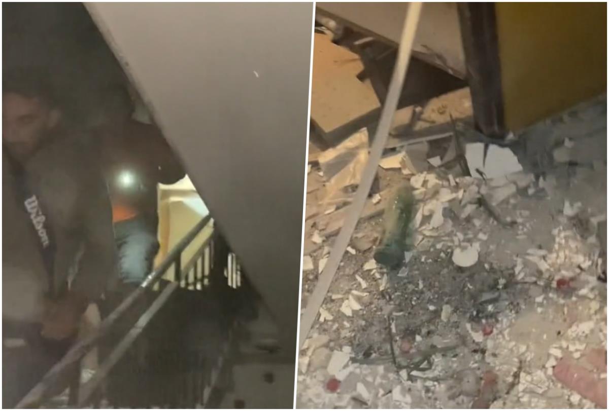 Snimak nakon eksplozije u zgradi u Smederevu | Kurir