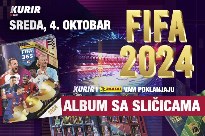 POKLON ALBUM ZA SLIČICE FIFA 2024 | Kurir