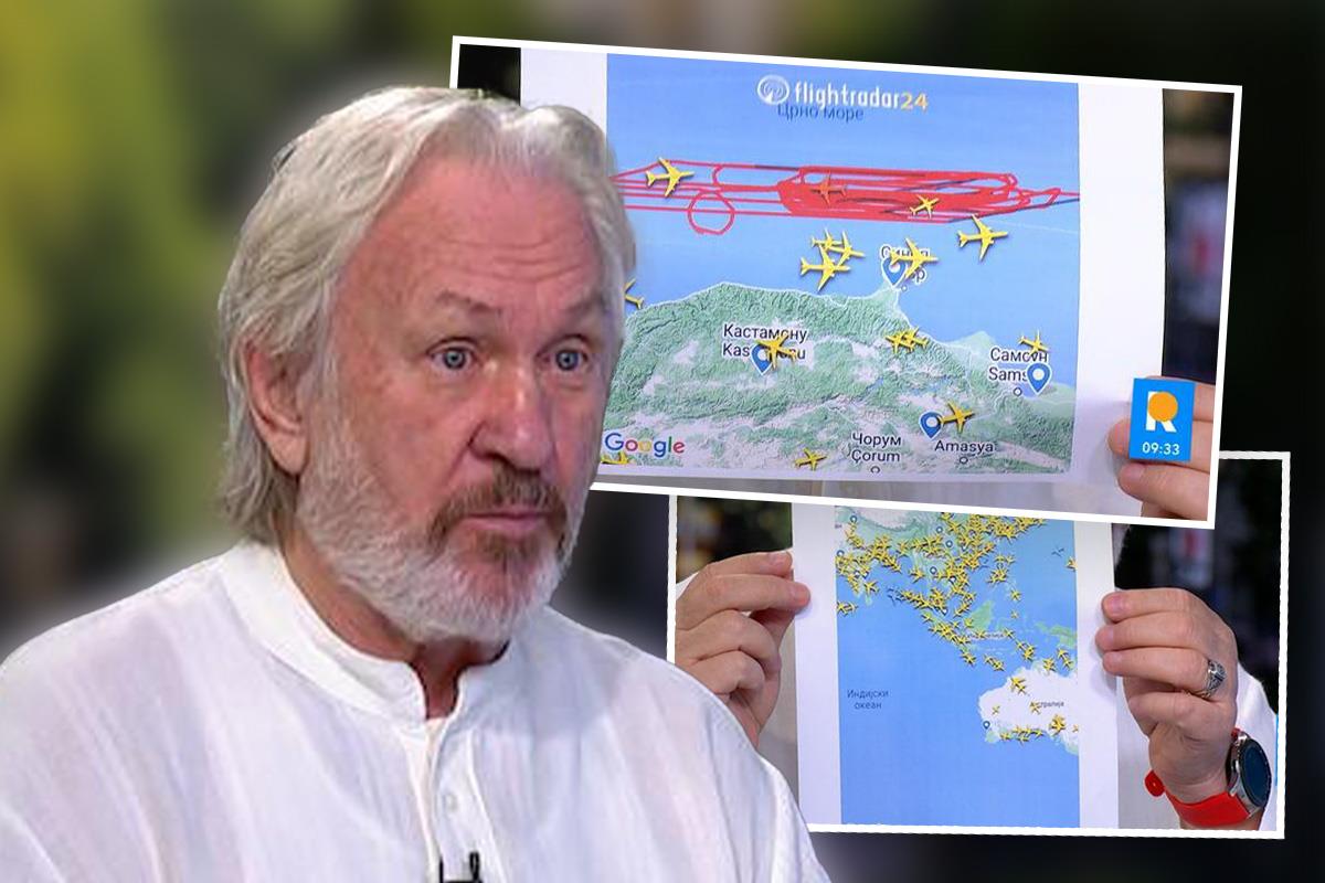 MAPA ŠPIJUNSKIH AVIONA KOJI IZVIĐAJU RUSIJU | Kurir