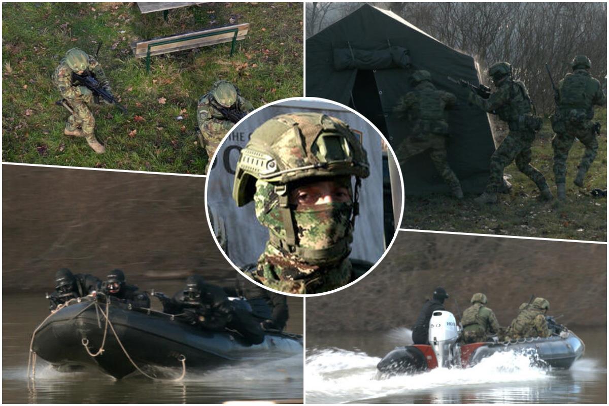 Kurir na obuci 72. brigade Vojske Srbije odbrana 23 | Kurir