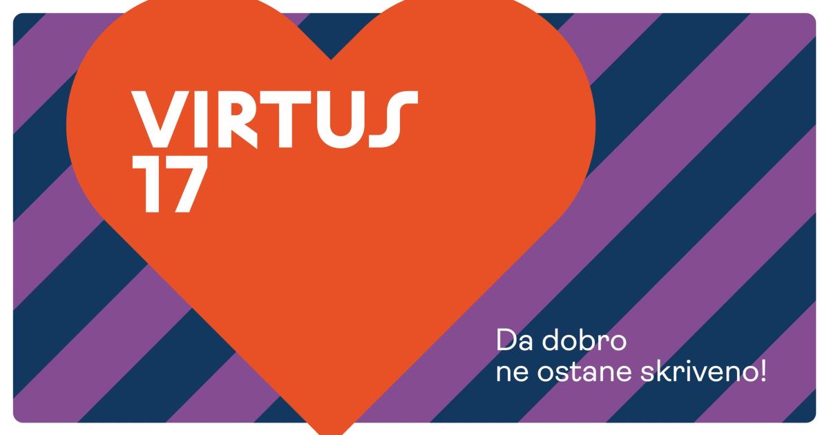 OBJAVLJEN JE KONKURS ZA SEDAMNAESTU VIRTUS NAGRADU ZA FILANTROPIJU | Kurir