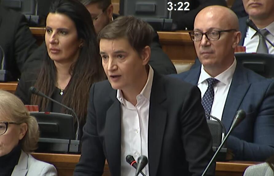 Brnabić odgovorila poslanici koalicije Srbija protiv nasilja | Kurir