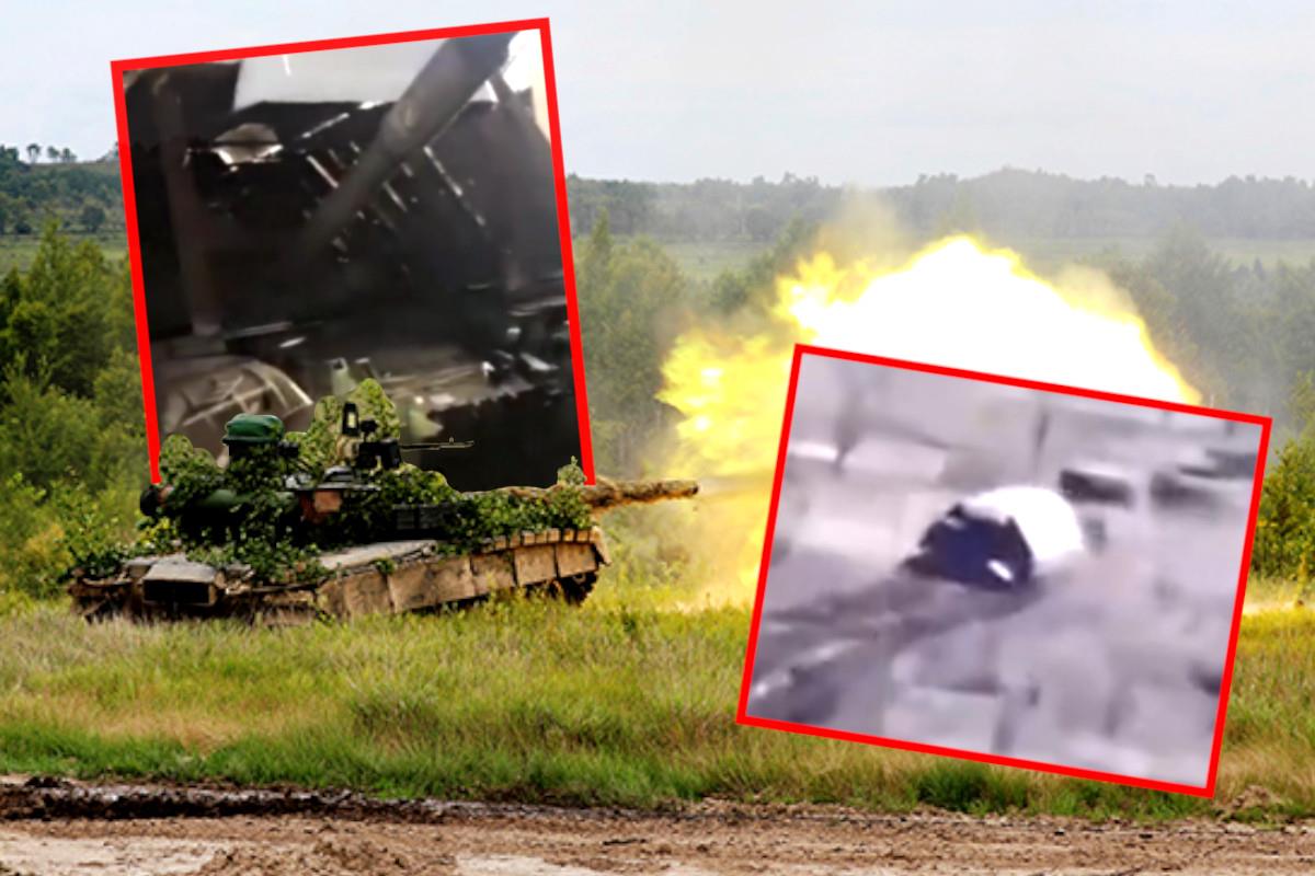 Bizarni ruski tenk primećen na frontu u Ukrajini | Kurir