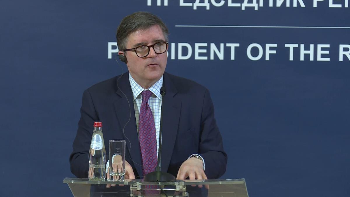O'BRAJAN POSLE SASTANKA S VUČIĆEM: Međunarodna politika prema srpskoj ...