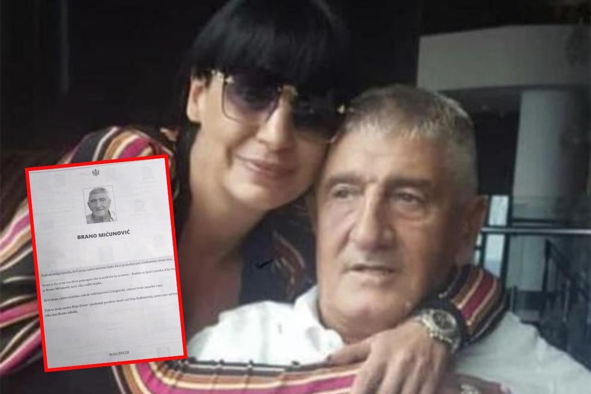 Otkrivamo ko je Maja koja je dala čitulju Brani Mićunoviću | Kurir