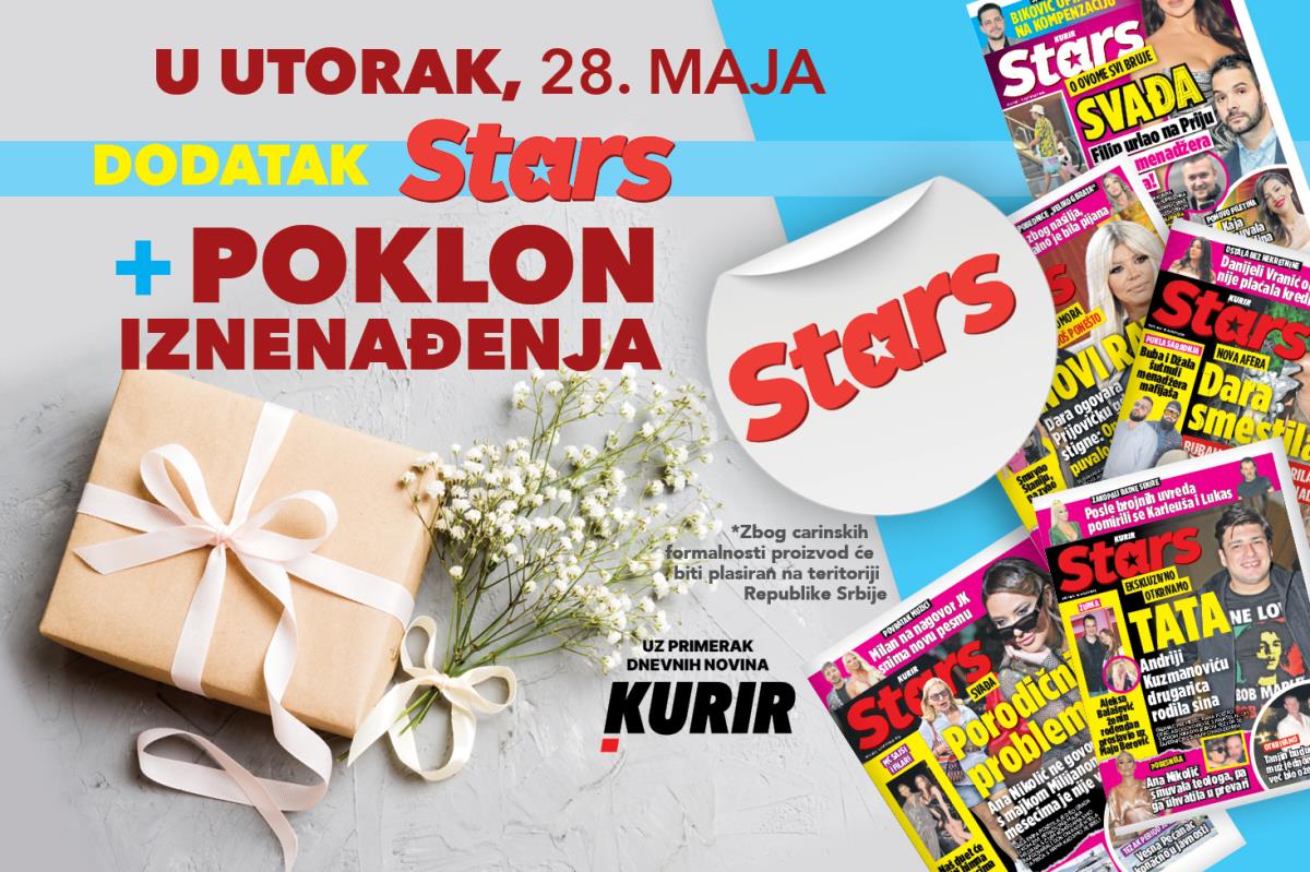 SAZNAJTE SVE O POZNATIMA UZ NOVI DODATAK STARS! UZ NJEGA VAS ČEKA ...