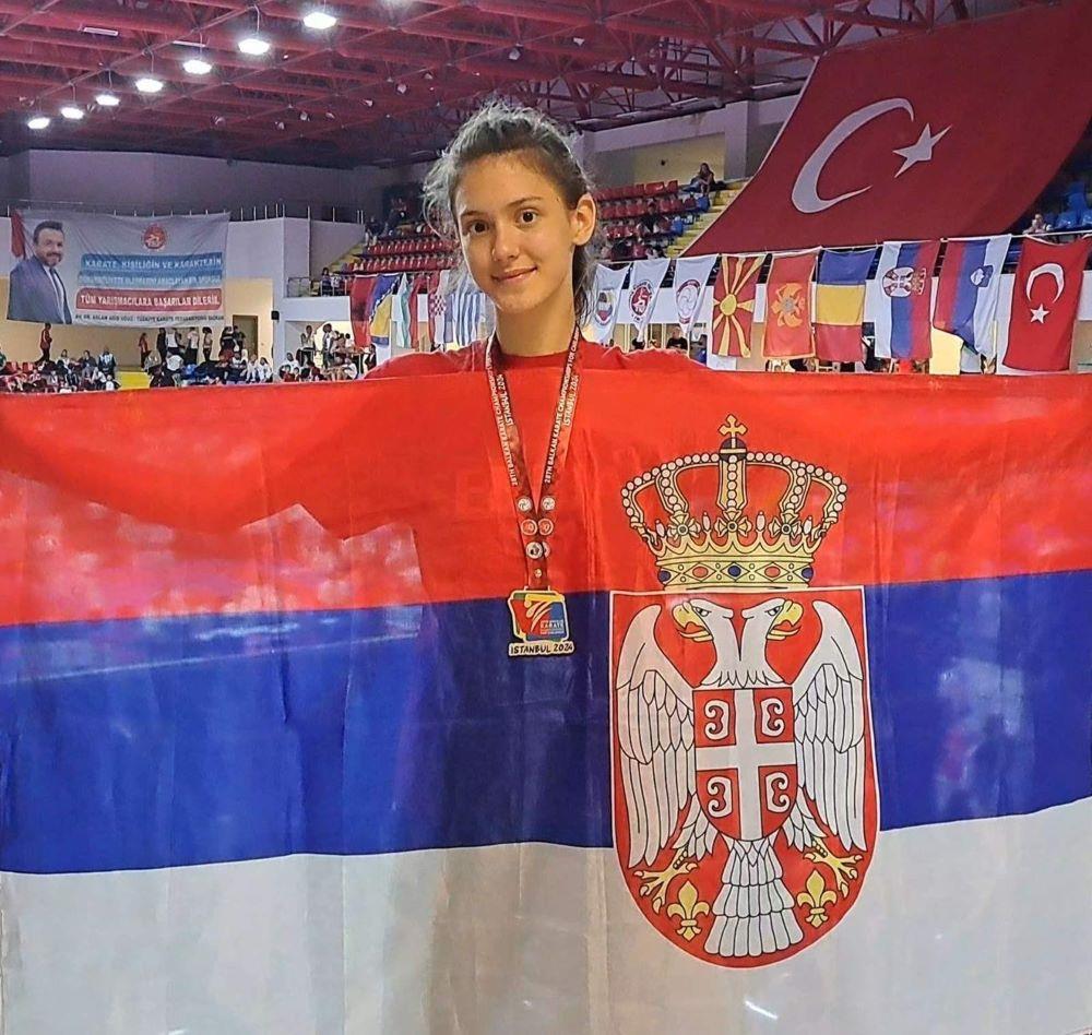 Nina Macura šampionka Balkana u karateu | Kurir