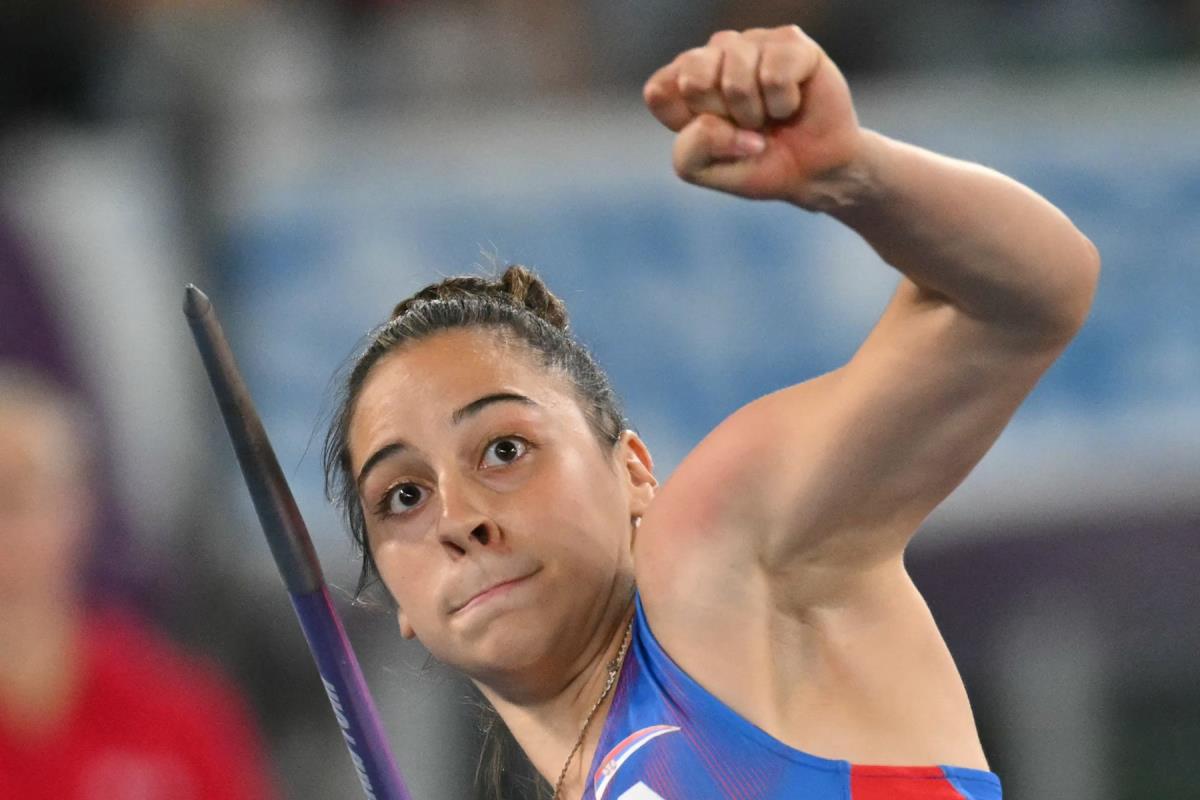 Bacanje koplja: Adriana Vilagoš, Marija Vučenović | Kurir