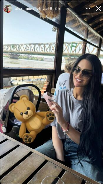 Aleksandra Nikolić proslavlja ćerki dva meseca | Kurir