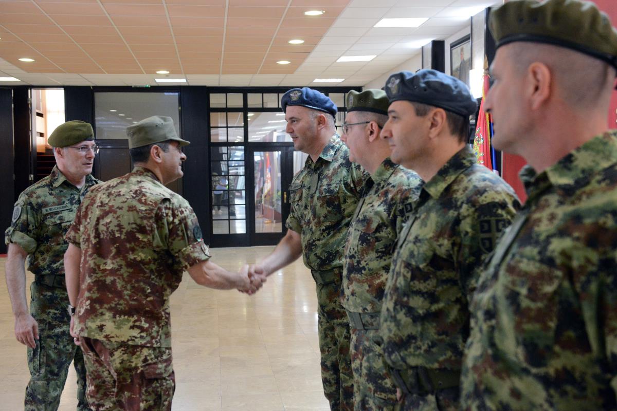 Sastanak s komandantom Združene operativne komande vojske Italije | Kurir