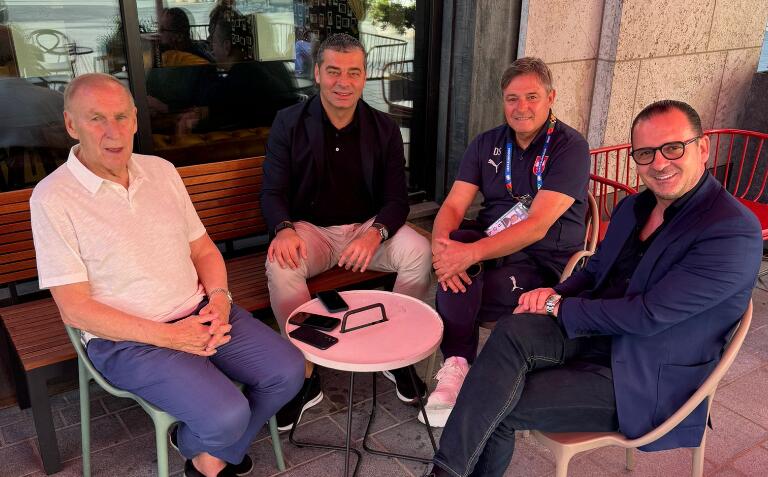 Skupa slika iz Minhena: Piski i Mijat zajedno | Kurir