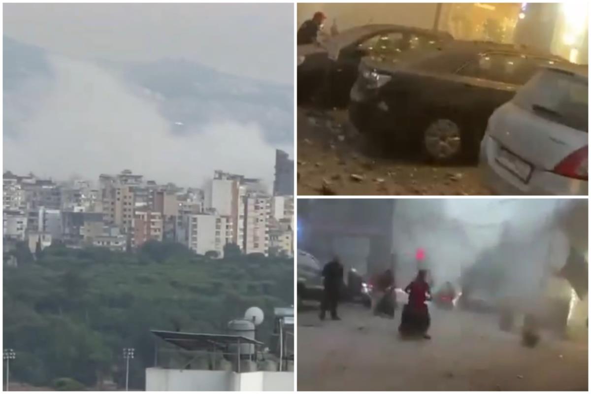 Prvi snimci sa mesta napada u Bejrutu | Kurir