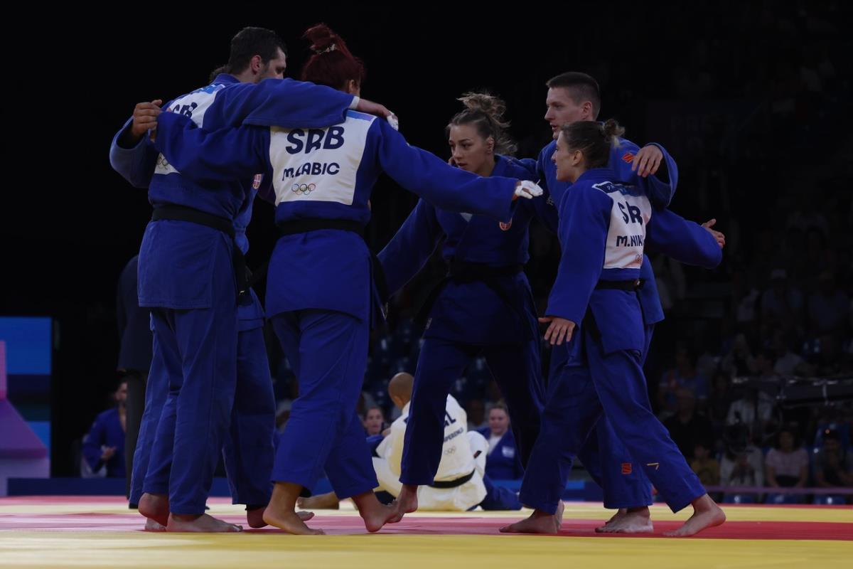 Srbija - Japan džudo miks tim Olimpijske igre četvrtfinale uživo prenos ...
