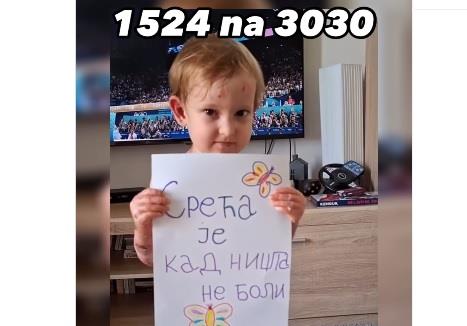 Mali Marko, dete leptir, poručio: Sreća je kad te ništa ne boli | Kurir