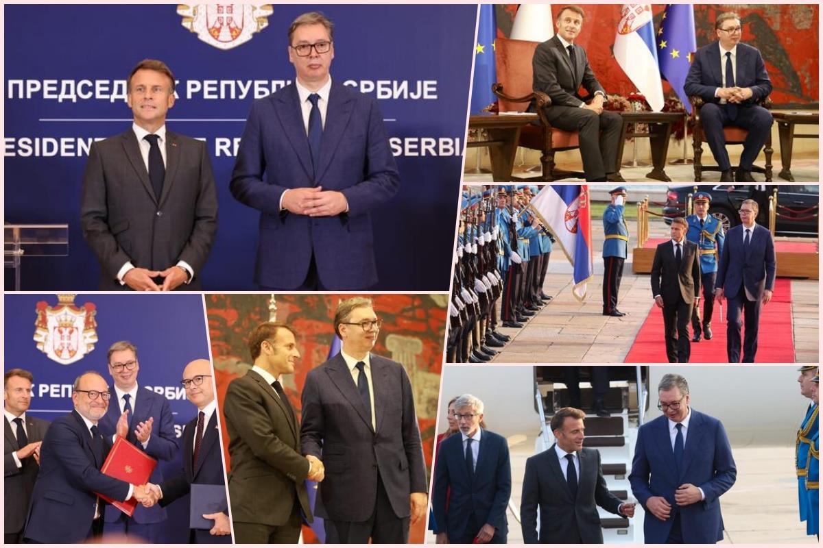 Makron u Srbiji | Kurir