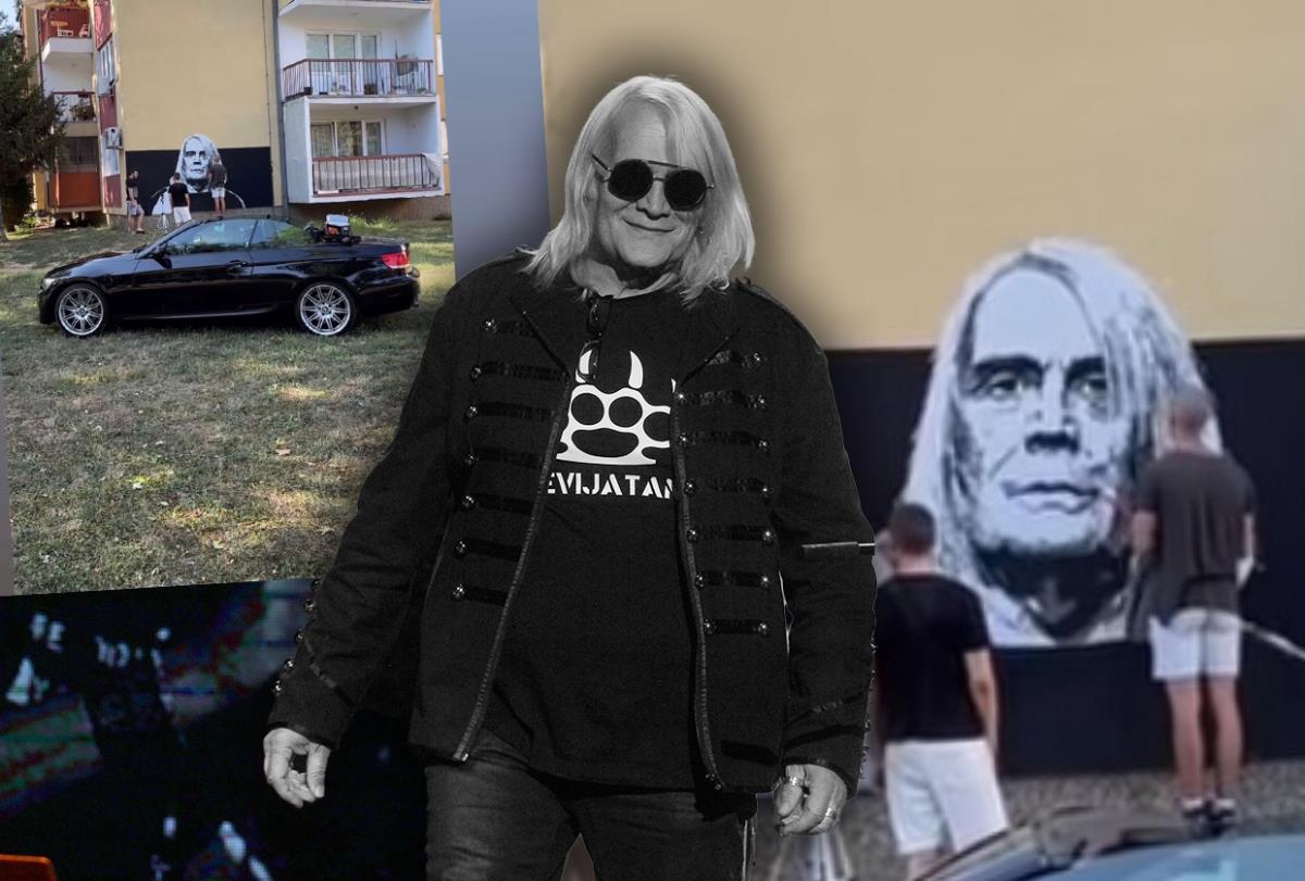 Bora Čorba dobio mural | Kurir