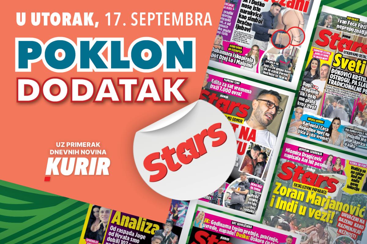 SAZNAJTE SVE O POZNATIMA UZ NOVI DODATAK STARS! | Kurir