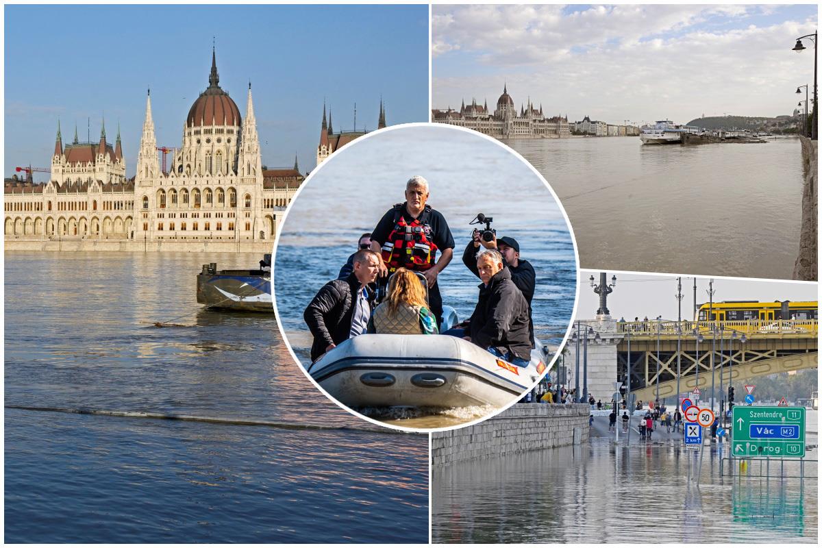 Nivo Dunava u mađarskoj prestonici Budimpešti preći će 8,5 metara na ...