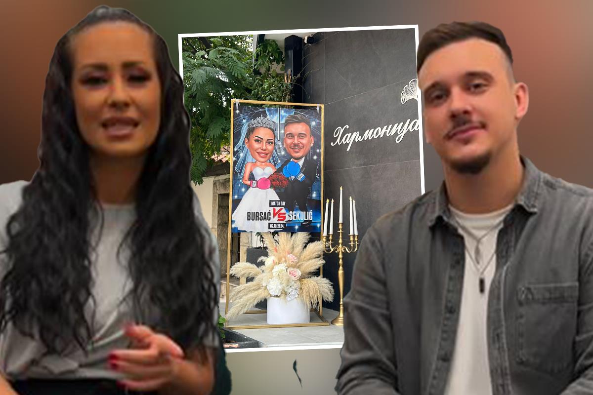 Venčanje Aleksandre Bursać i Stevana Sekulića! | Kurir